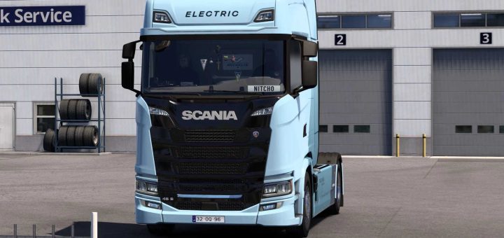 Scania NG S580 V8 Thermo Line Tandem + Remorque v3.0 1.55 ETS2 - ETS2 Mod | ATS Mod