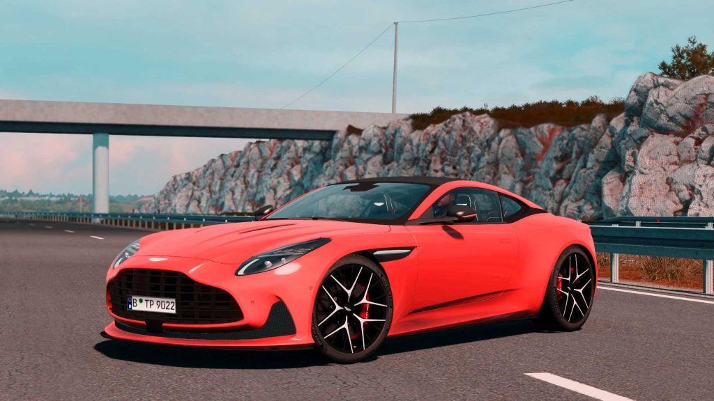 Aston Martin DB12 1.3 1.56x ETS2 2023 - ETS2 Mod | ATS Mod