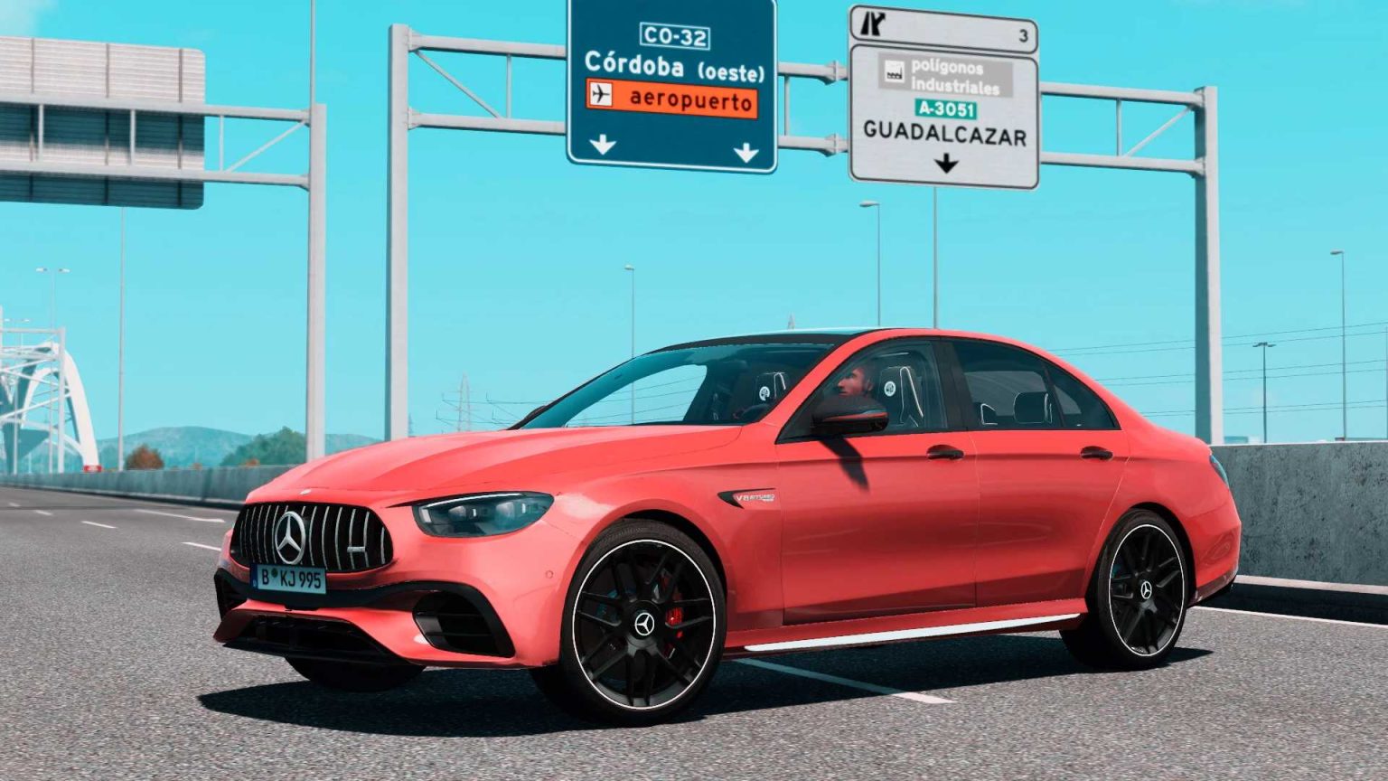 Mercedes-Amg E63 S v1.4 1.56x ETS2 2023 - ETS2 Mod | ATS Mod