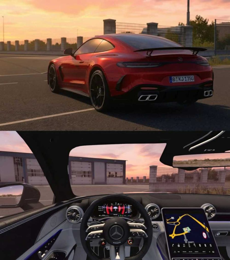 2025 Mercedes AMG GT63 Coupé v1.0 [1.57] ETS2 - ETS2 Mod | ATS Mod