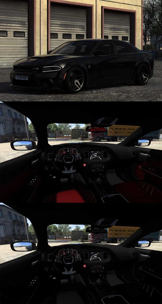 Dodge Charger SRT Hellcat Redeye Widebody 2021 V1.8 1.57 ETS2 - ETS2 ...
