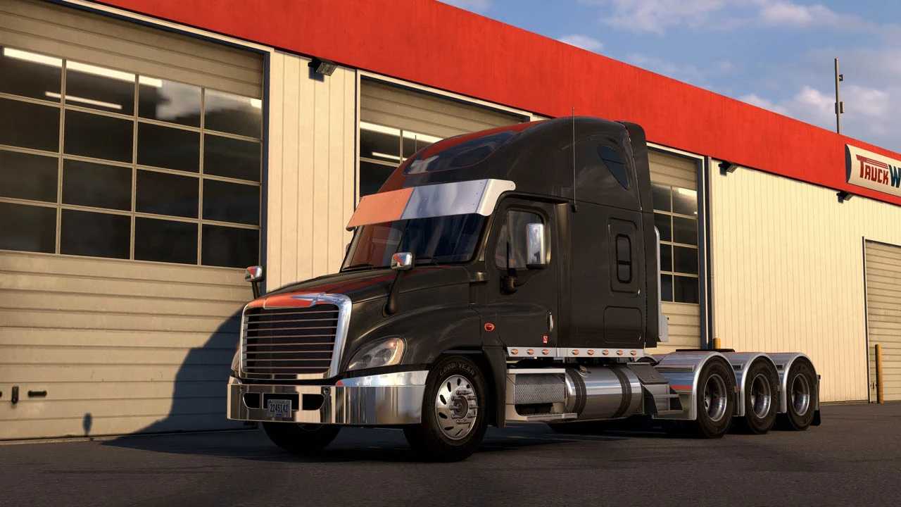 Freightliner Cascadia 125 v3.3 1.57 ETS2 - ETS2 Mod | ATS Mod