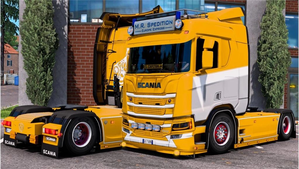 Pack NL-FR Scania NG v8 1.58 ETS - ETS2 Mod | ATS Mod