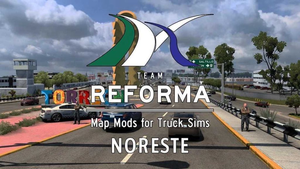 Reforma Noreste v5.5.158 ATS - ETS2 Mod | ATS Mod