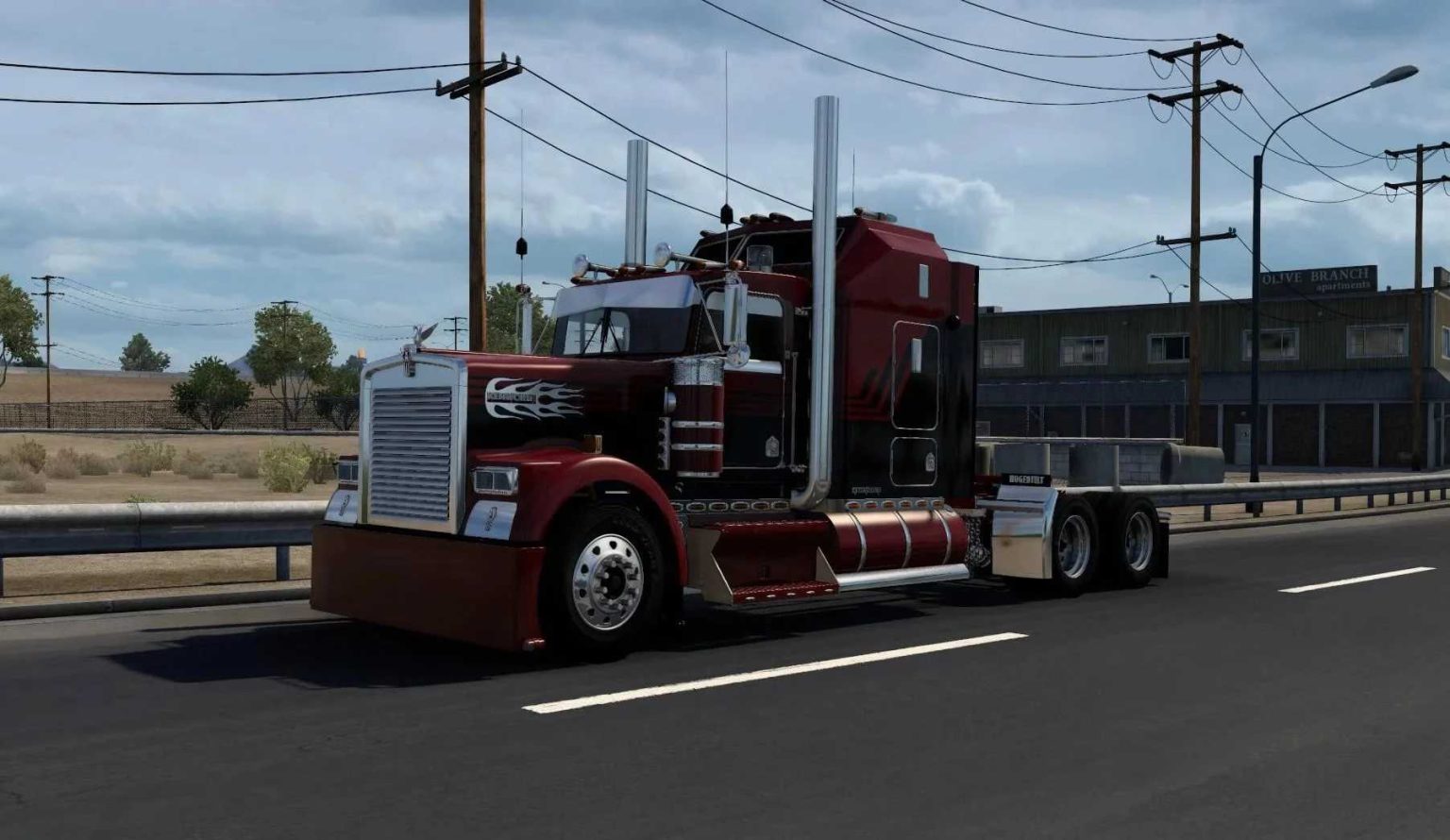 Kenworth W900 L/B Custom v1.9 ATS - ETS2 Mod | ATS Mod