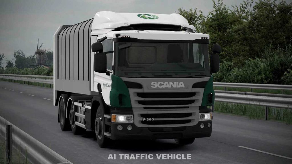 Module complémentaire Mega Garbage Truck v2.0 1.58 ETS2 - ETS2 Mod ...