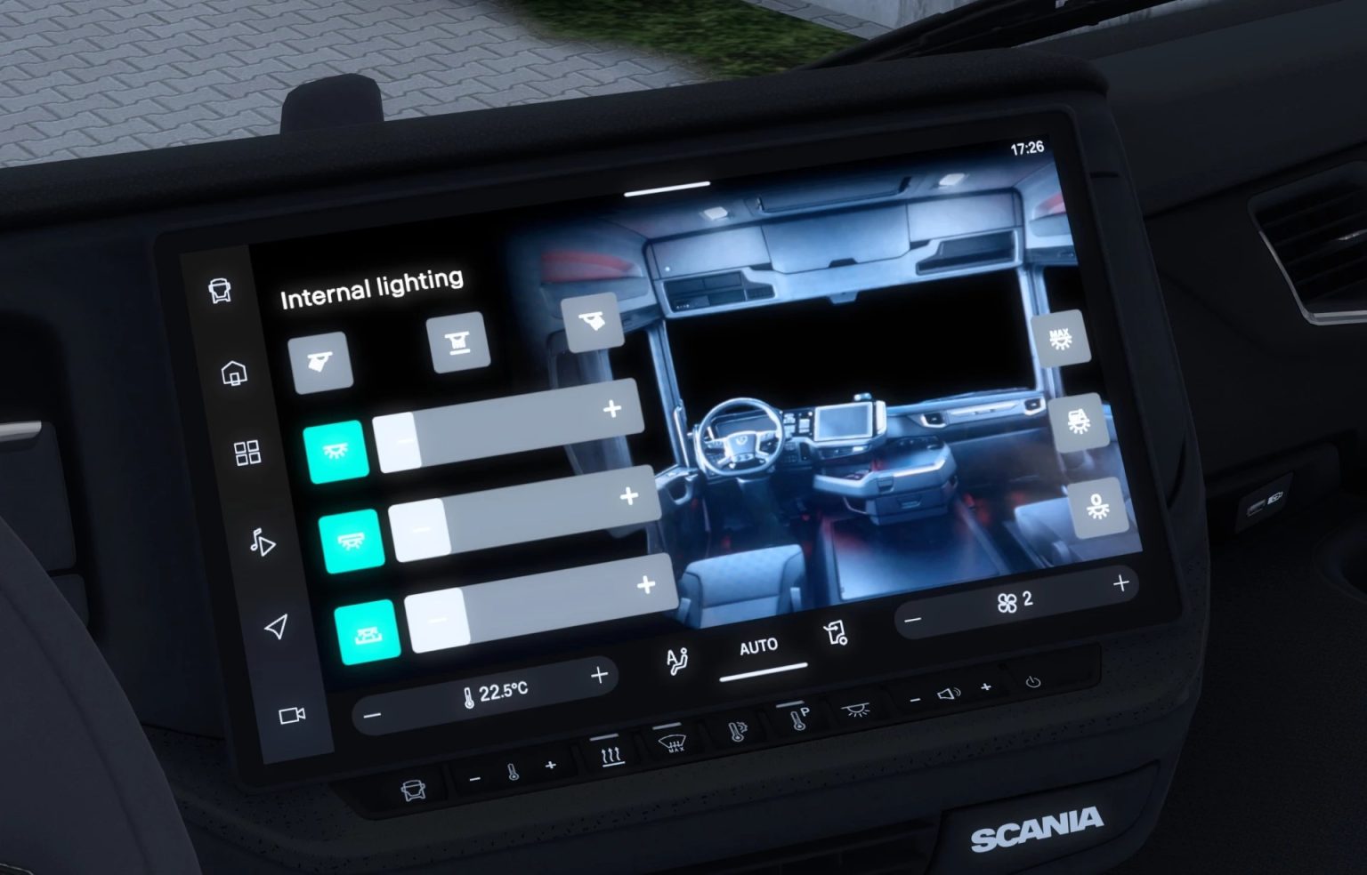 Réaliste Scania SmartDash v1.651 ETS2 - ETS2 Mod | ATS Mod