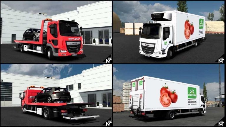 DAF LF Euro VI v1.59 ETS2 - ETS2 Mod | ATS Mod