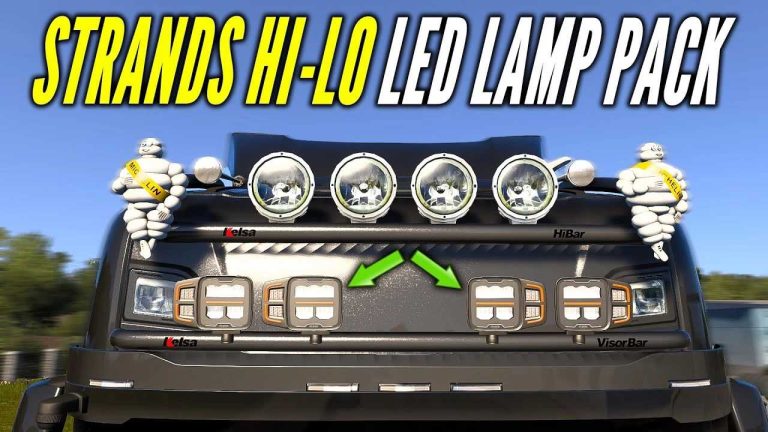 Pack de lampes LED Strands HI-LO v1.59 ETS2 - ETS2 Mod | ATS Mod