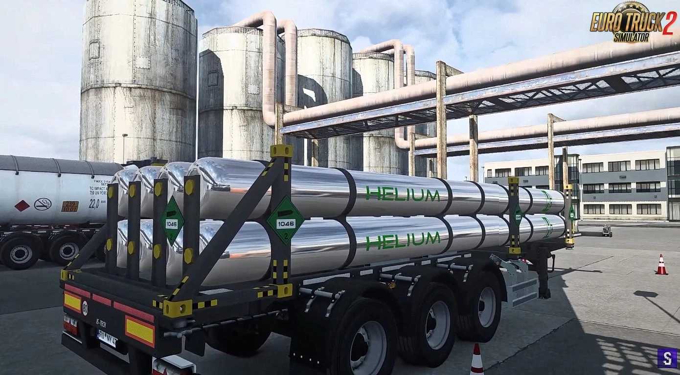 Cargaison d'hélium comprimé v1.59 ETS2 - ETS2 Mod | ATS Mod