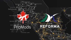 Correctif d'arrière-plan Reforma Promods v27.160 ATS - ETS2 Mod | ATS Mod