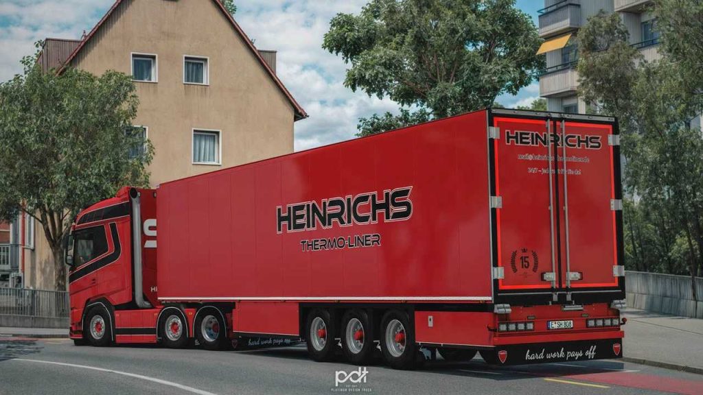 DAF XG Heinrichs Thermoliner v8.0 1.59 ETS2 - ETS2 Mod | ATS Mod