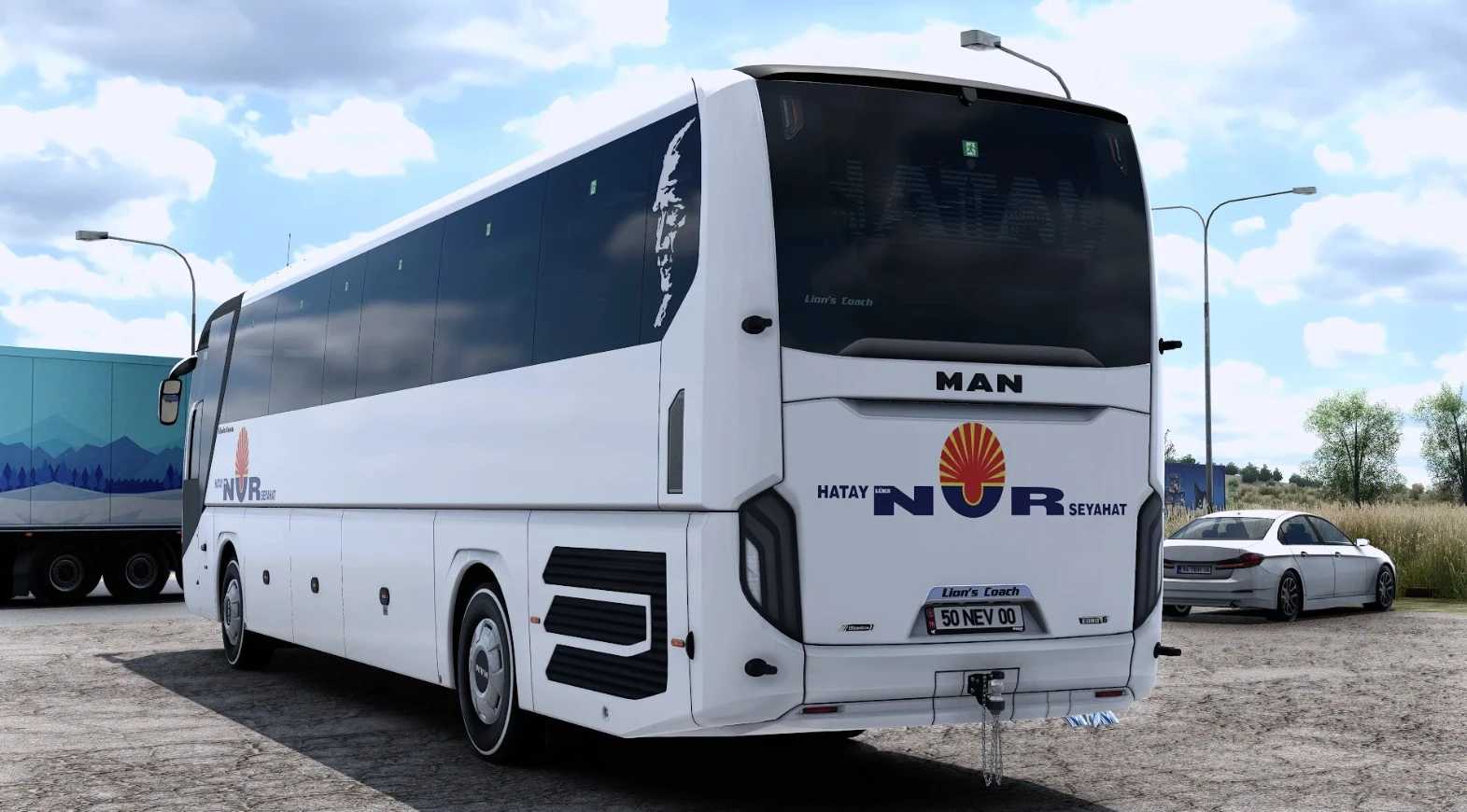 Entraîneur MAN Lions (HTV) Hatay Nur Seyahat Skin v1.0 ETS2 - ETS2 Mod ...