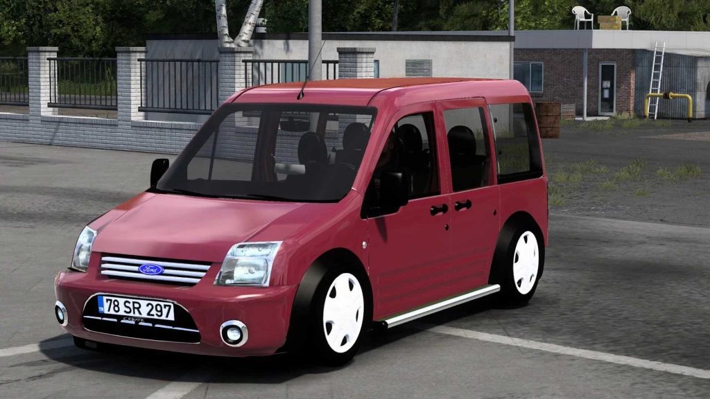 Ford Transit Connect v1.59 ETS2 - ETS2 Mod | ATS Mod