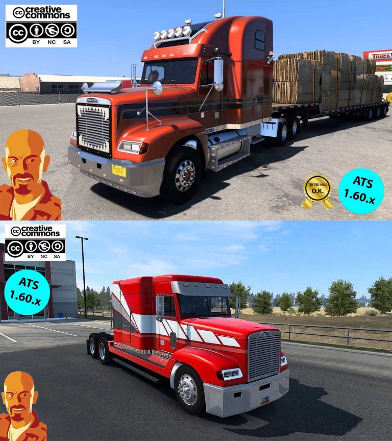 FREIGHTLINER FLD v2.0 1.59-1.60.x 2.0 ATS - ETS2 Mod | ATS Mod