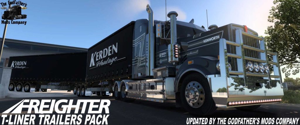 Le cargo du Parrain, remorque T-Liner 1.59 ATS - ETS2 Mod | ATS Mod