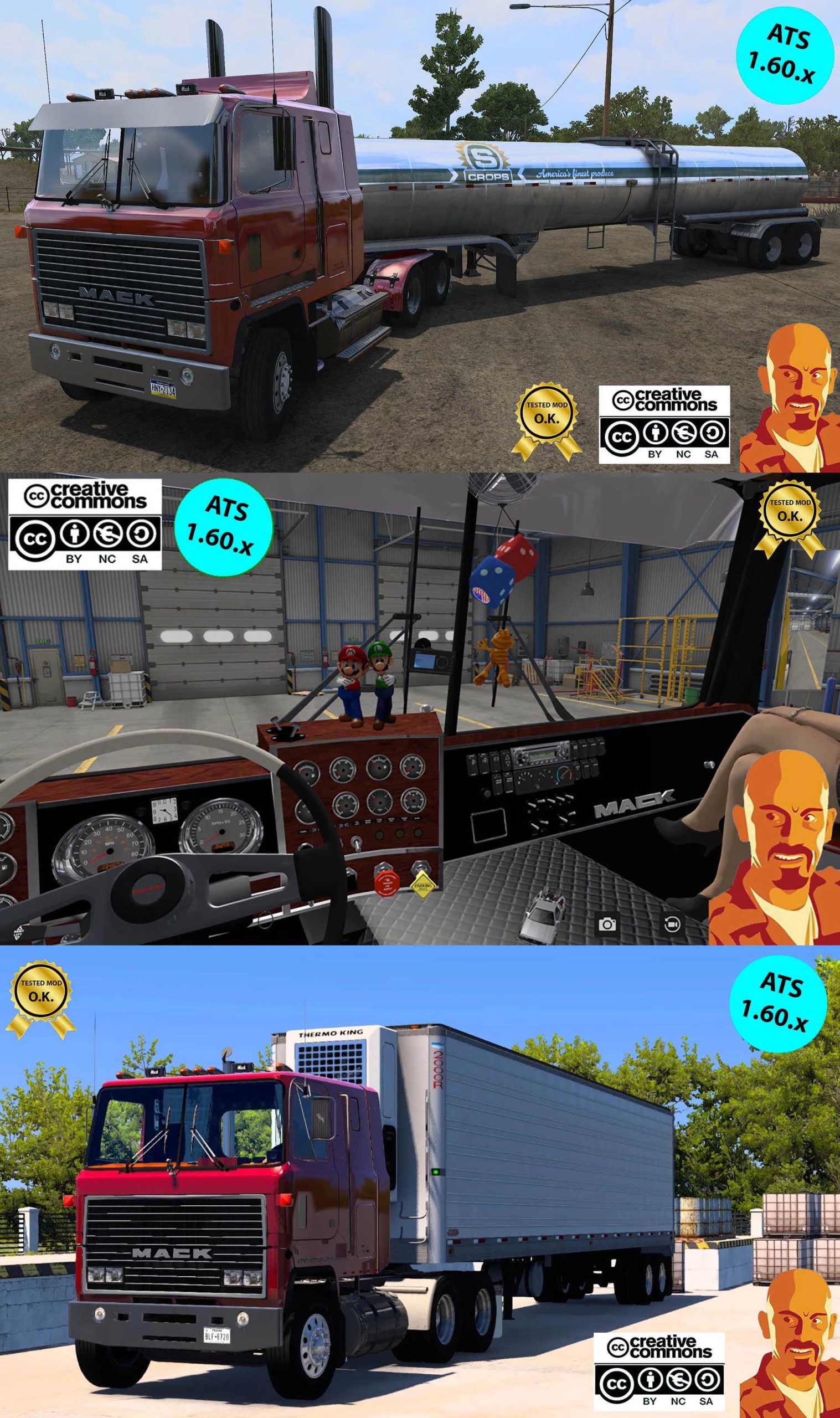 MACK ULTRALINER v4.0 1.59-1.60.x ATS - ETS2 Mod | ATS Mod
