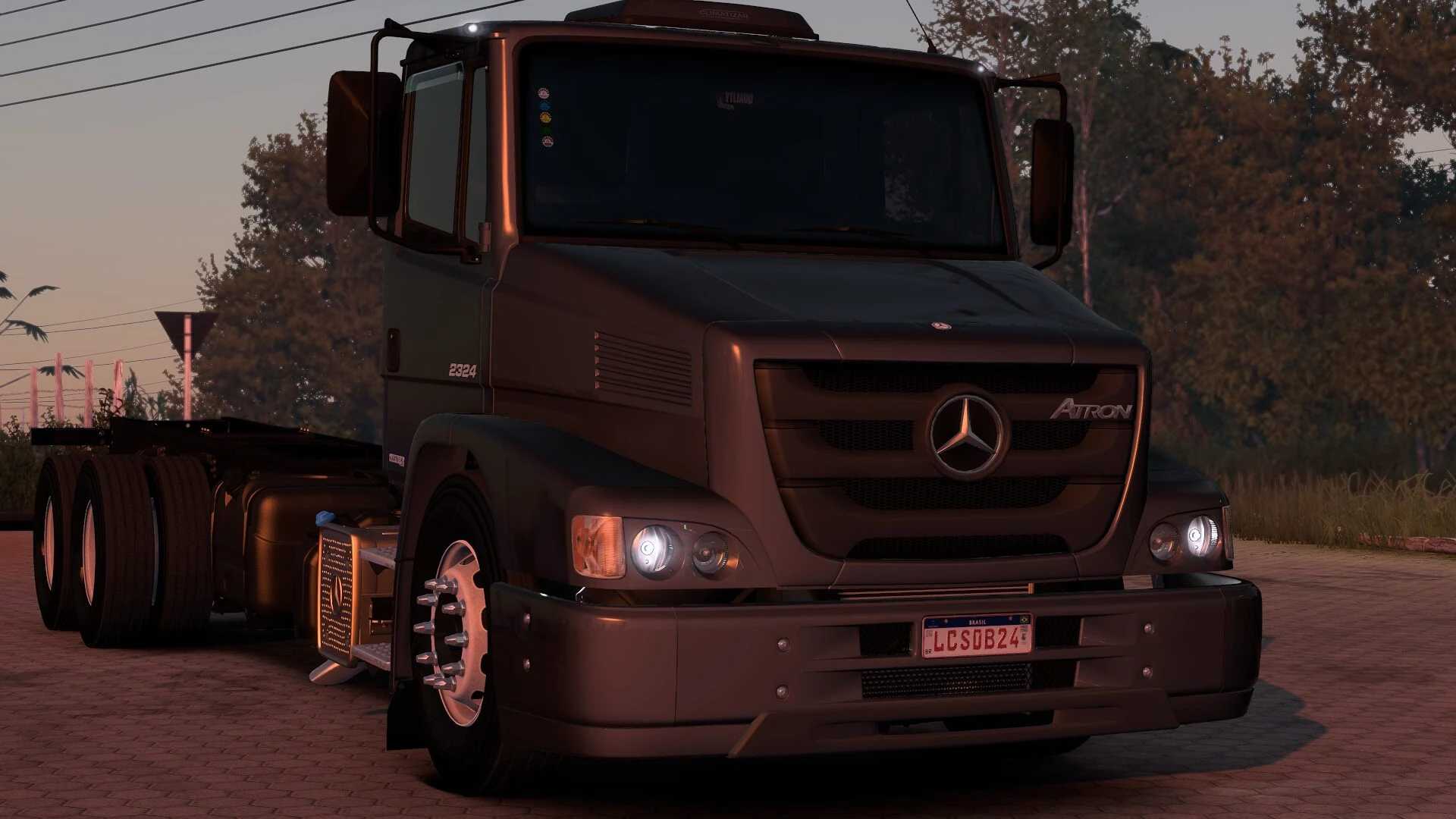 Mb Atron 2324 v1.0 ETS2 - ETS2 Mod | ATS Mod