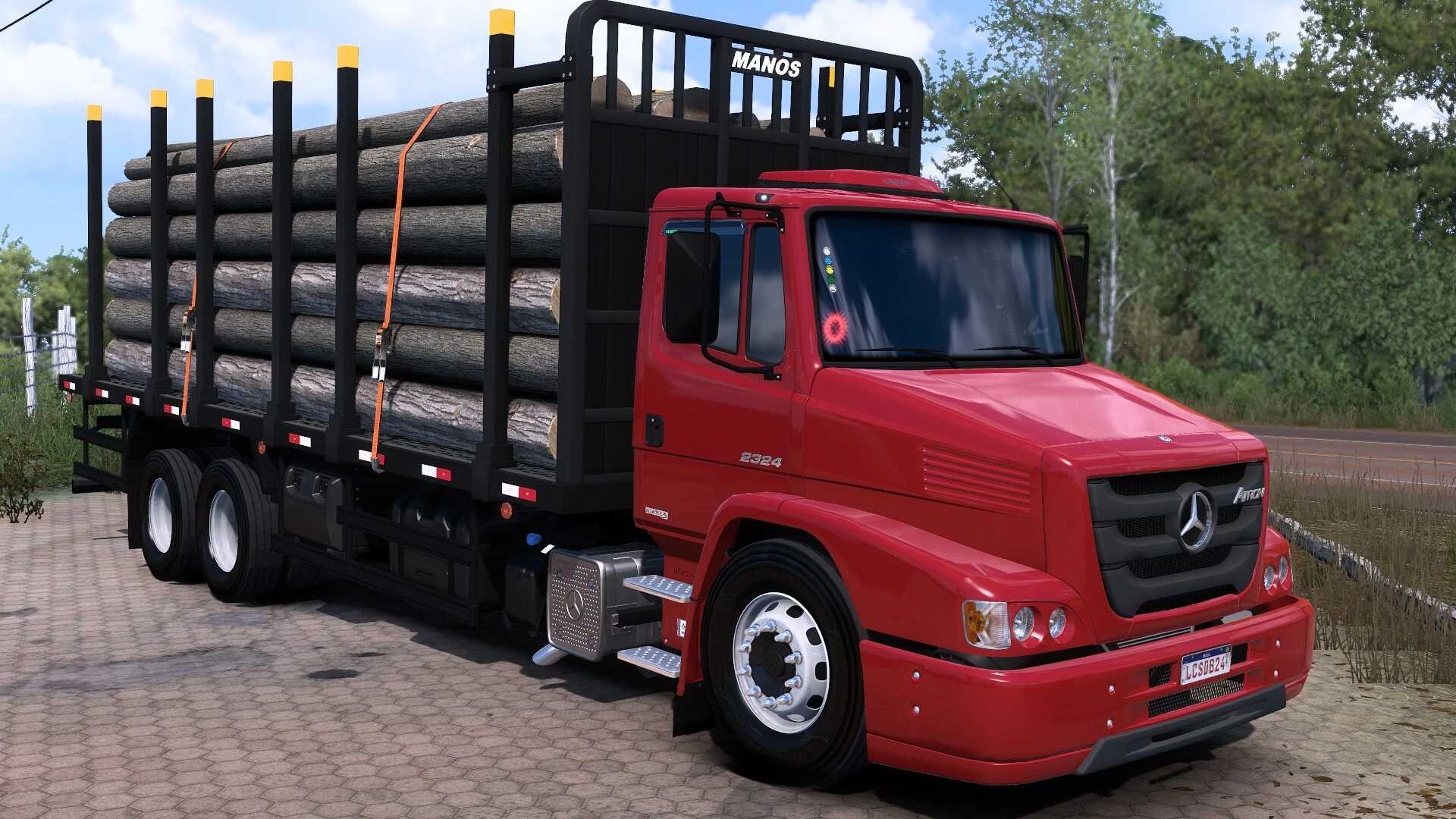 Mb Atron 2324 v1.0 ETS2 - ETS2 Mod | ATS Mod