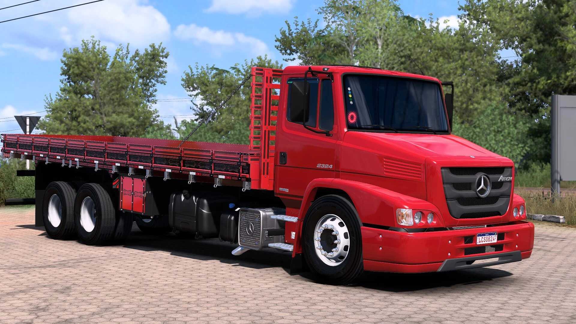 Mb Atron 2324 v1.0 ETS2 - ETS2 Mod | ATS Mod
