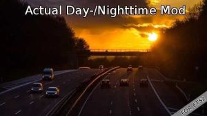 Mod Jour/Nuit Actuel v1.60 ETS2 - ETS2 Mod | ATS Mod