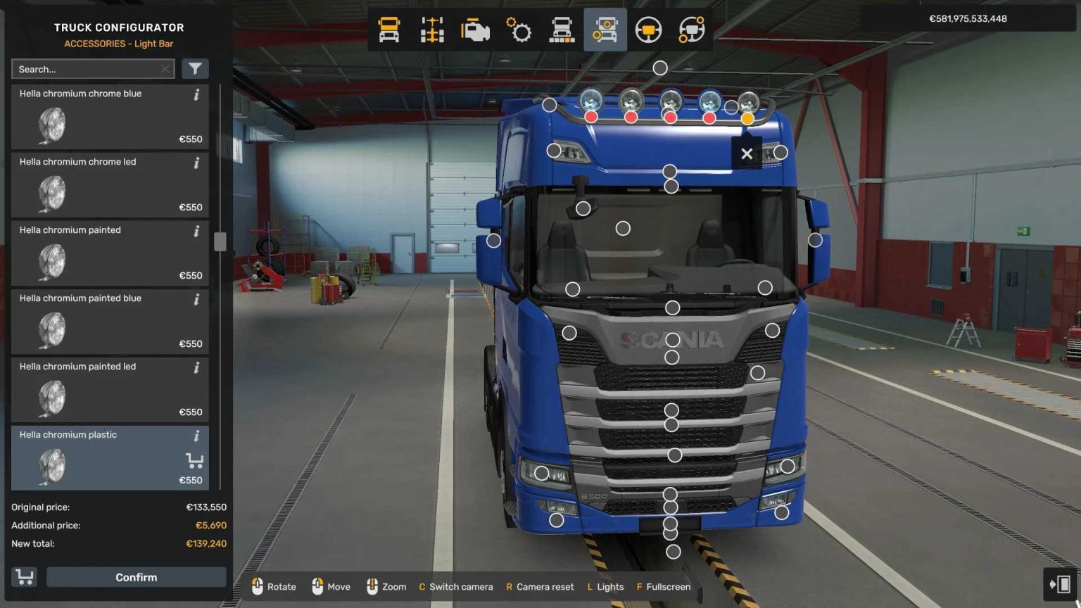 Refonte de la lampe Hella Chromium v1.59 ETS2 - ETS2 Mod | ATS Mod