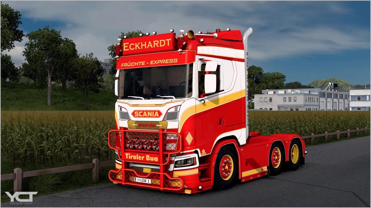 Scania S650 Eckhardt + Remorque v6.0 1.59 ETS2 - ETS2 Mod | ATS Mod