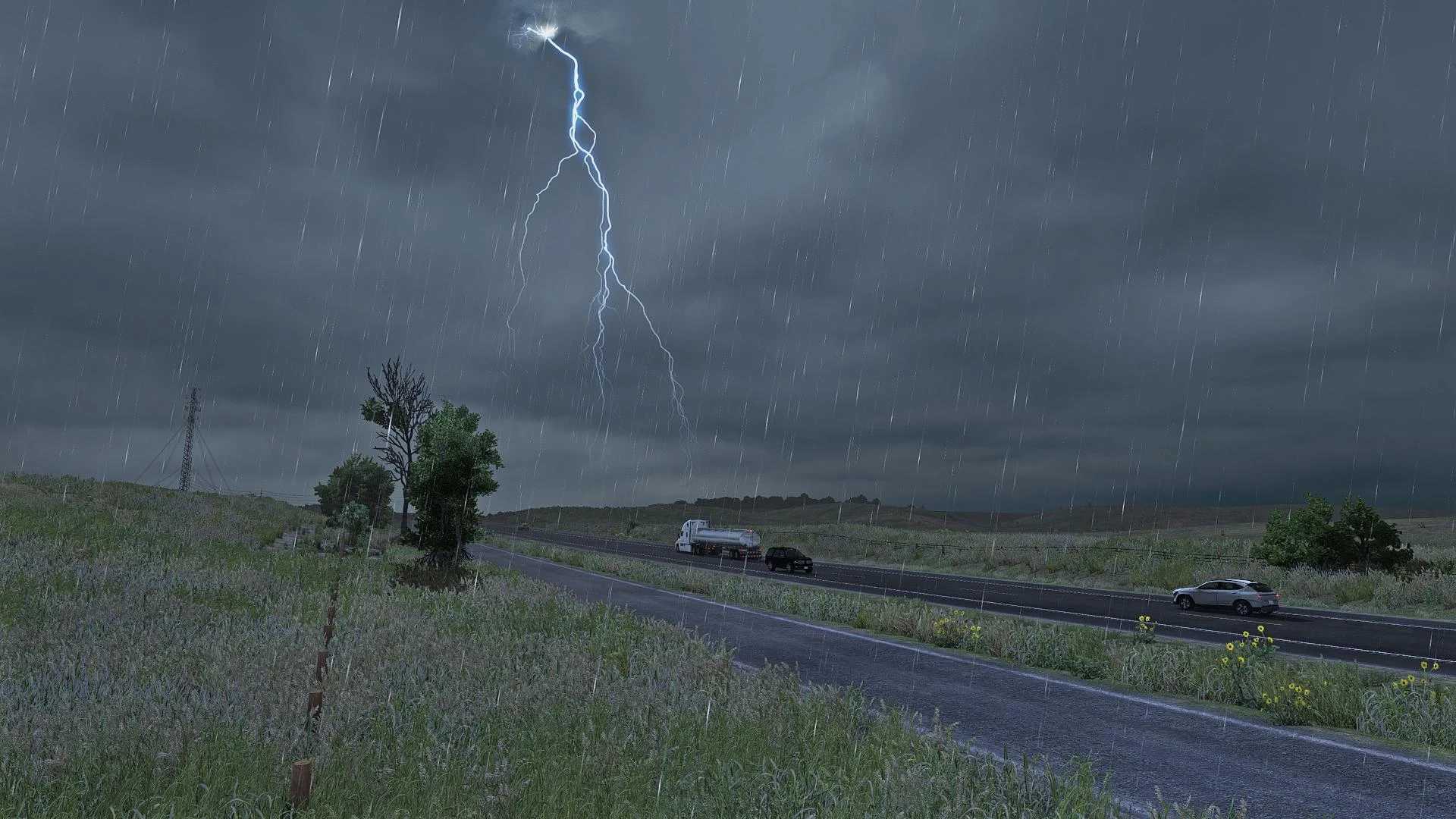 Système météorologique réaliste v2.8 ATS - ETS2 Mod | ATS Mod